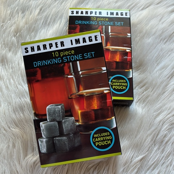 Sharper Image | Dining | Sharper Image Pc Drinking Stone Set X 2 Sets ...